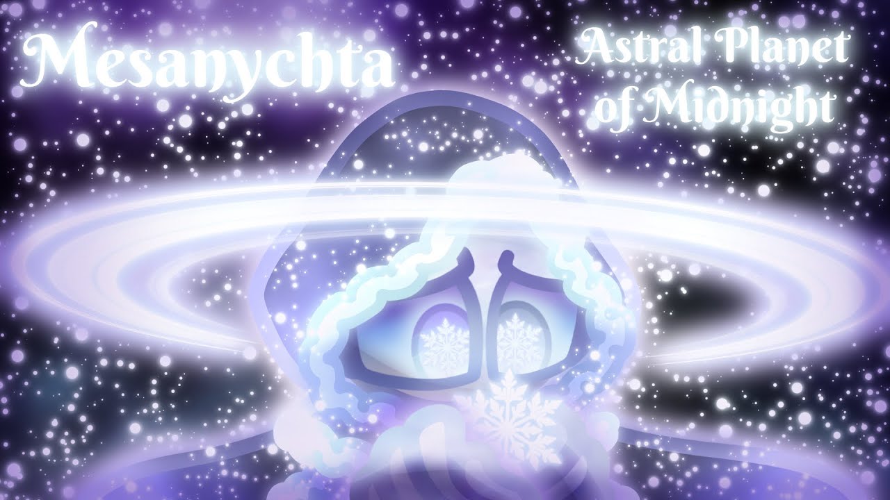 Mesanychta [Astral Planet of Midnight] | Illustration Timelapse ...