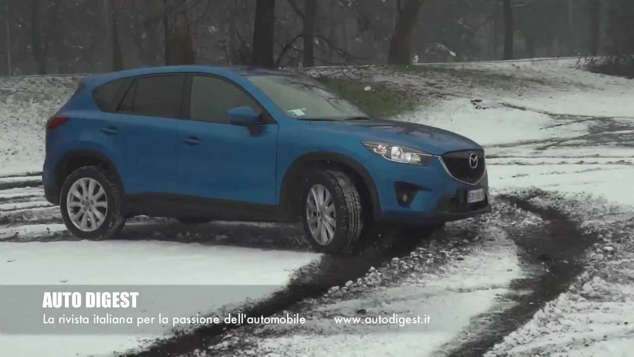 Mazda CX-5 : Test drive on road, snow & track - YouTube