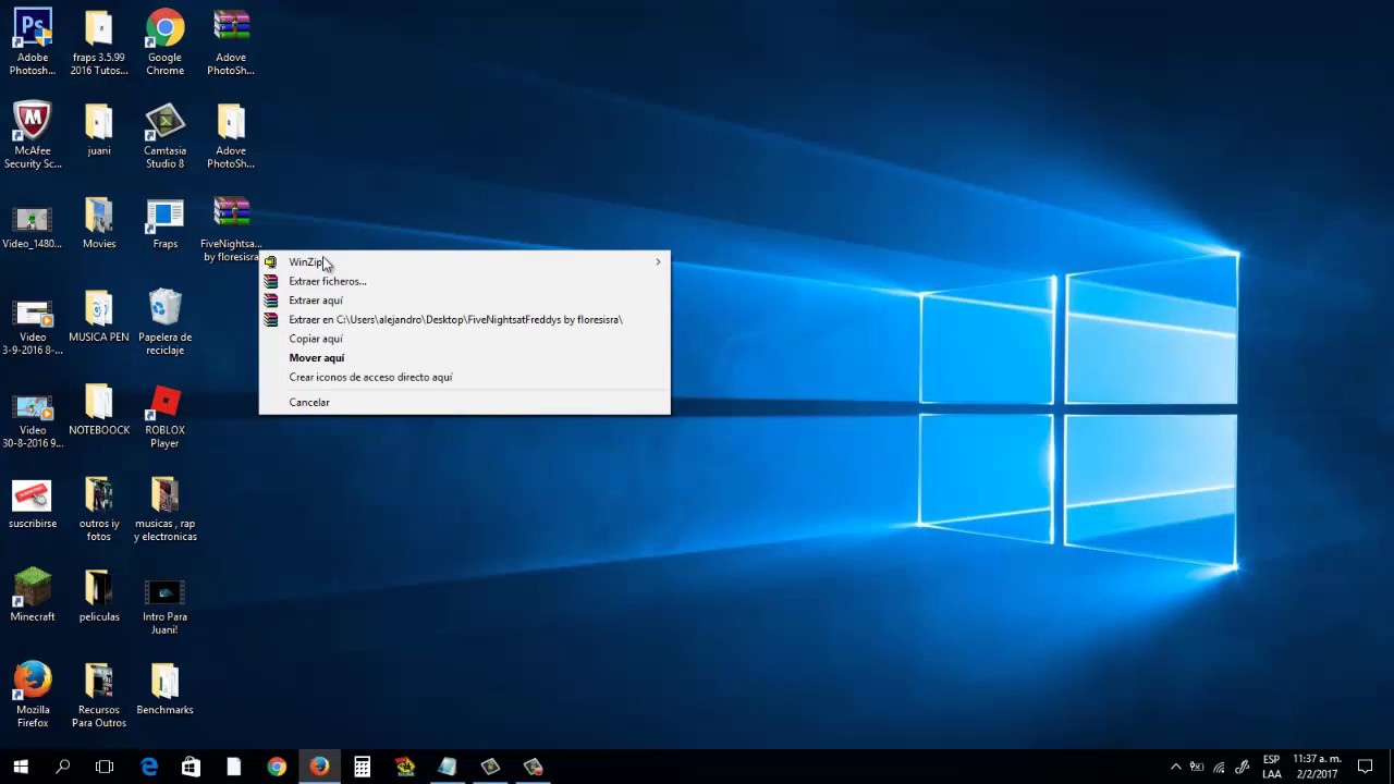 como descargar five nights at freddys 1 por mega - YouTube