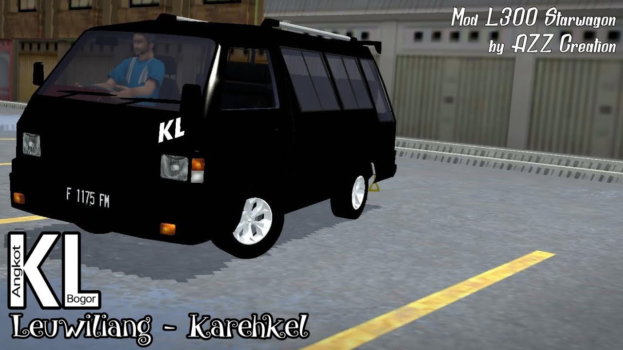 [Bus Simulator Indonesia] Mod BUSSID Mitsubishi L300 Starwagon by AZZ ...