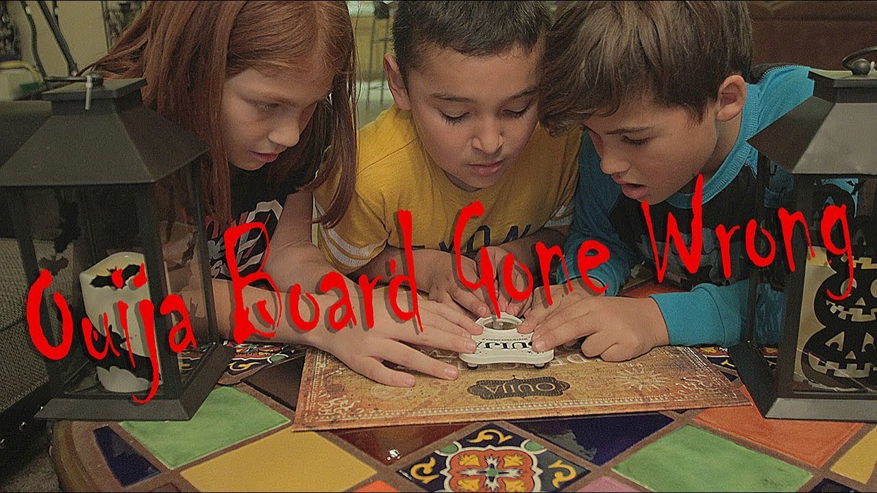 8 Year olds play Ouija Board (Gone Wrong!) - YouTube