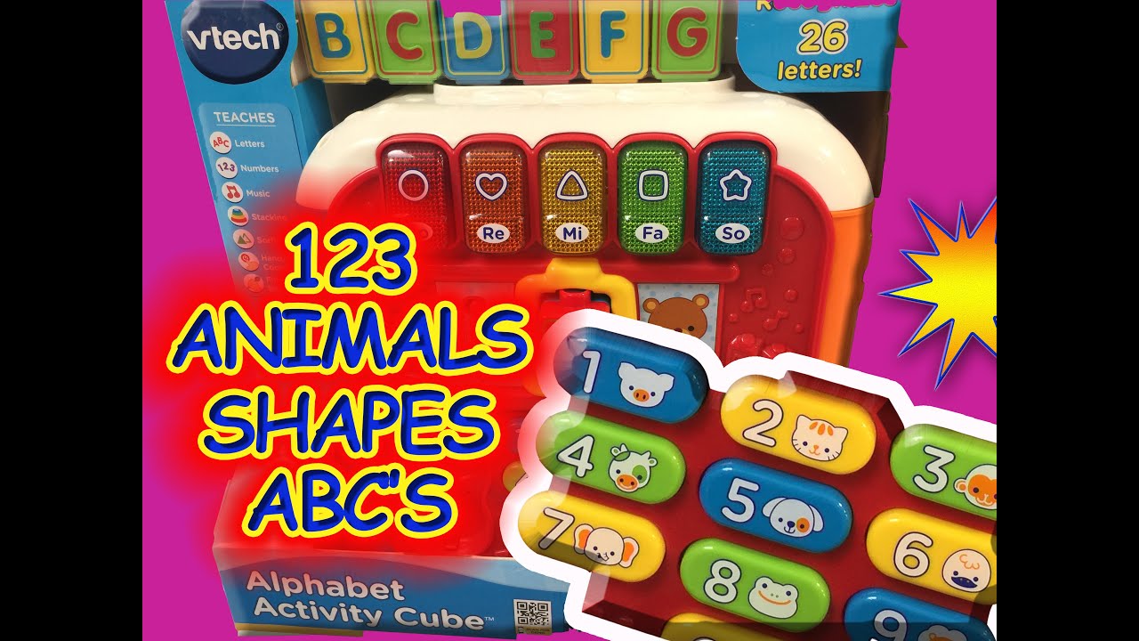 NUMBERS COUNTING TO 10 with VTech BONUS: ABC's, ANIMALS, SHAPES ...