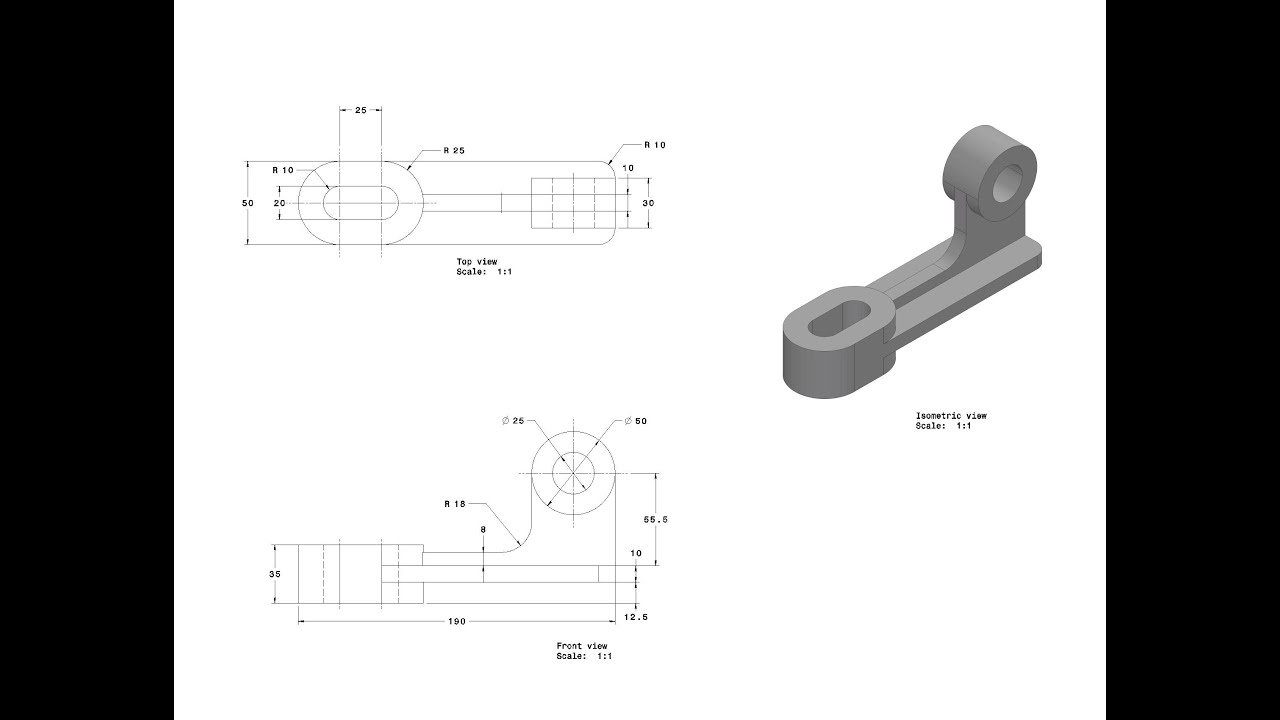 CATIA V5 TUTORIAL EXERCISE 4 - YouTube