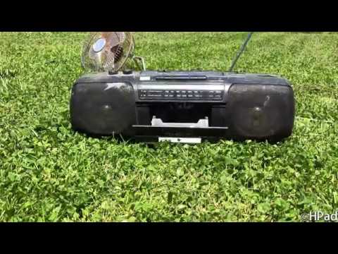 Vintage Panasonic Boombox Destruction - YouTube