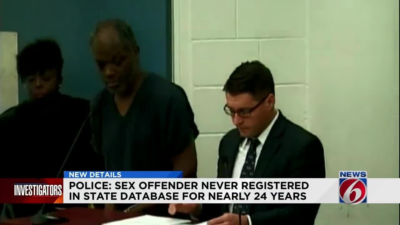 Police: Sex offender never registered in state database for nearly 24 ...