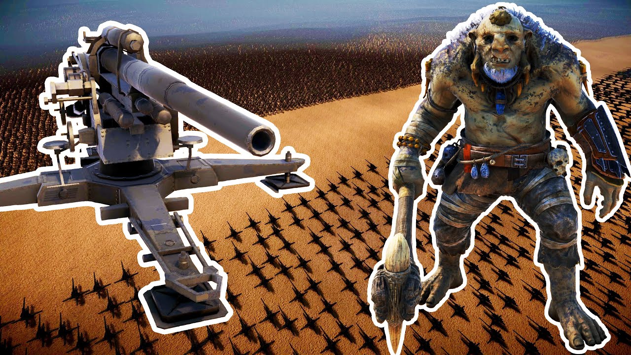 100,000 STATIONARY ARTILLERY vs 2 MILLION TROLLS | UEBS 2 - YouTube