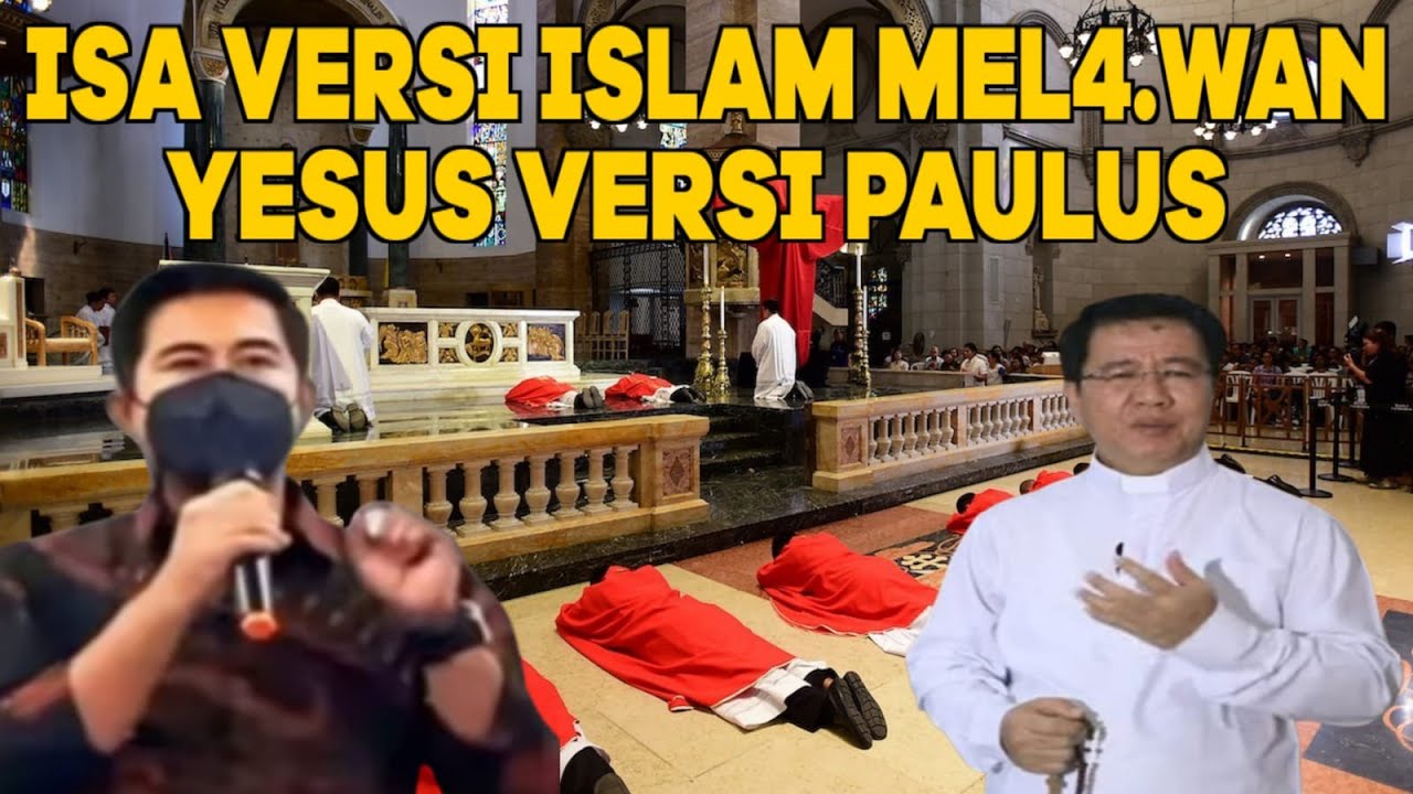DEBAT SENGIT !! NABI ISA VERSI ISLAM MEL4 W4N YESUS VERSI PAULUS ...