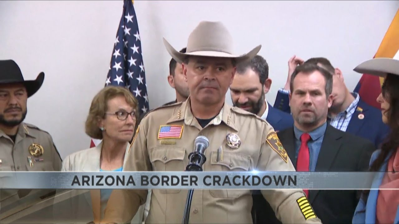 Arizona lawmakers push one of the toughest border laws in country toward statewide vote - YouTube