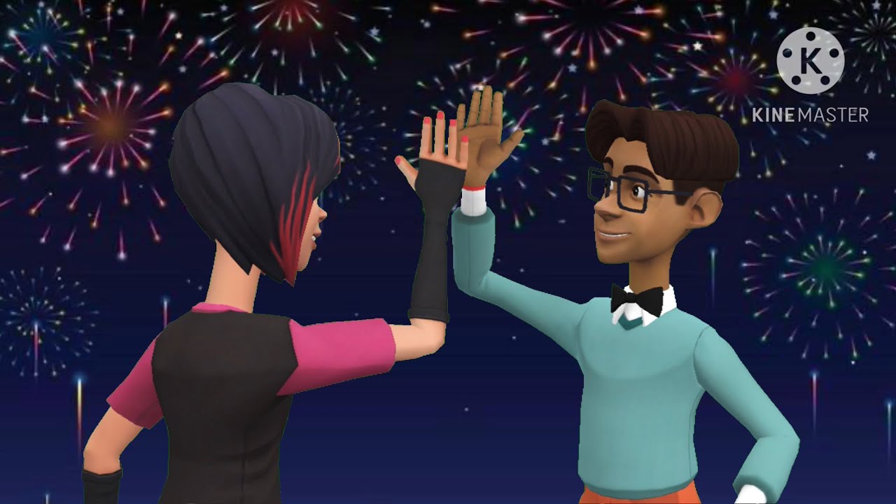 The Plotagon Show Samir And Lizzie’s New Year’s Day Season 10 Episode 2 ...