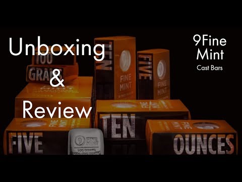 9Fine Mint Cast Bar from Apmex Review - YouTube