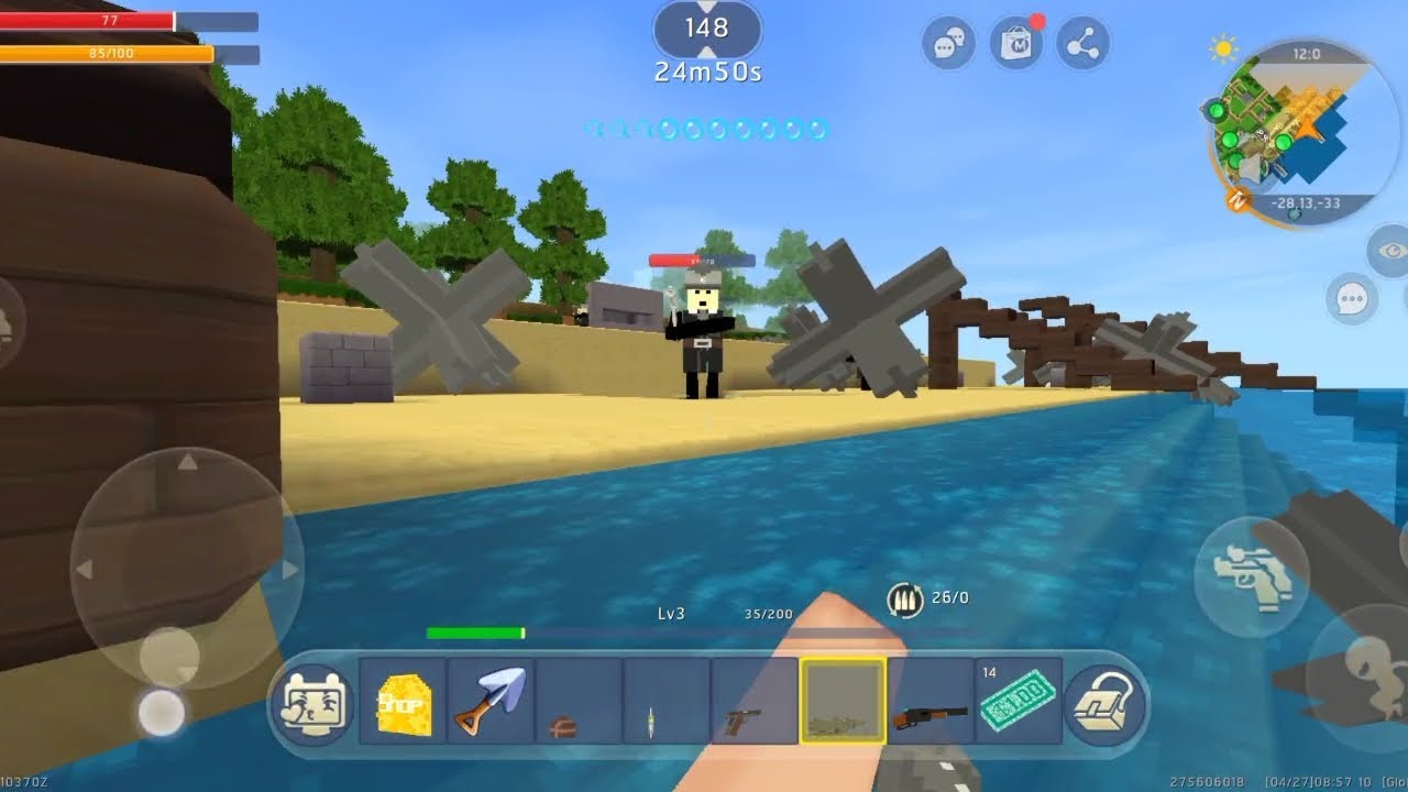 Es game Mini World mobile game ep.14 World War ll - YouTube