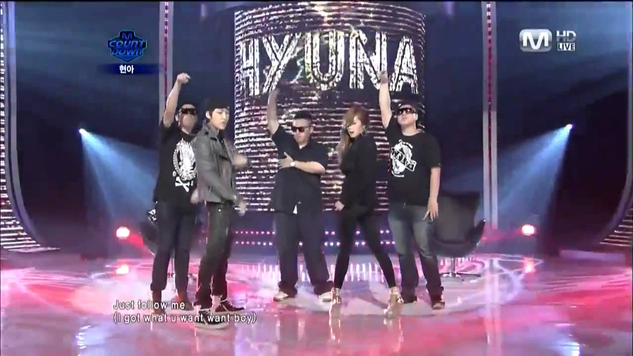 KPOP. 4minute hyunA(feat.DOK2) - just follow - YouTube