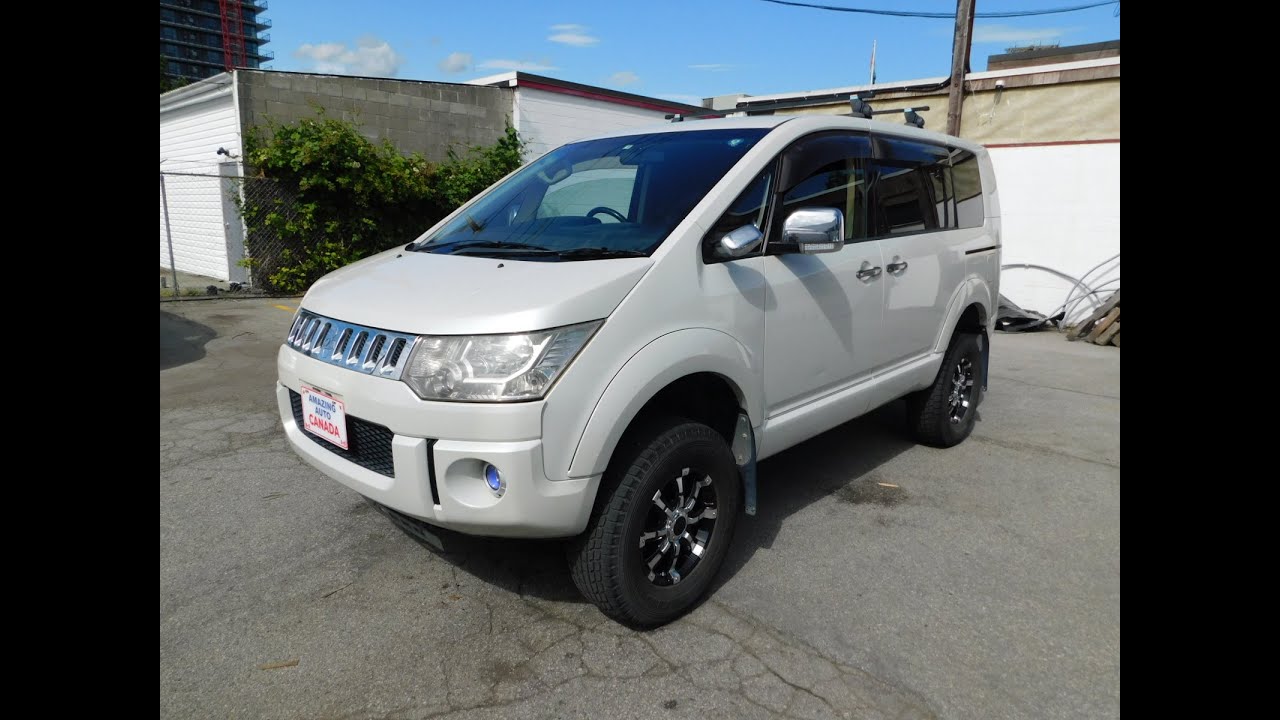 2007 Mitsubishi Delica D5 4WD Lifted Van (Canada Import) - YouTube