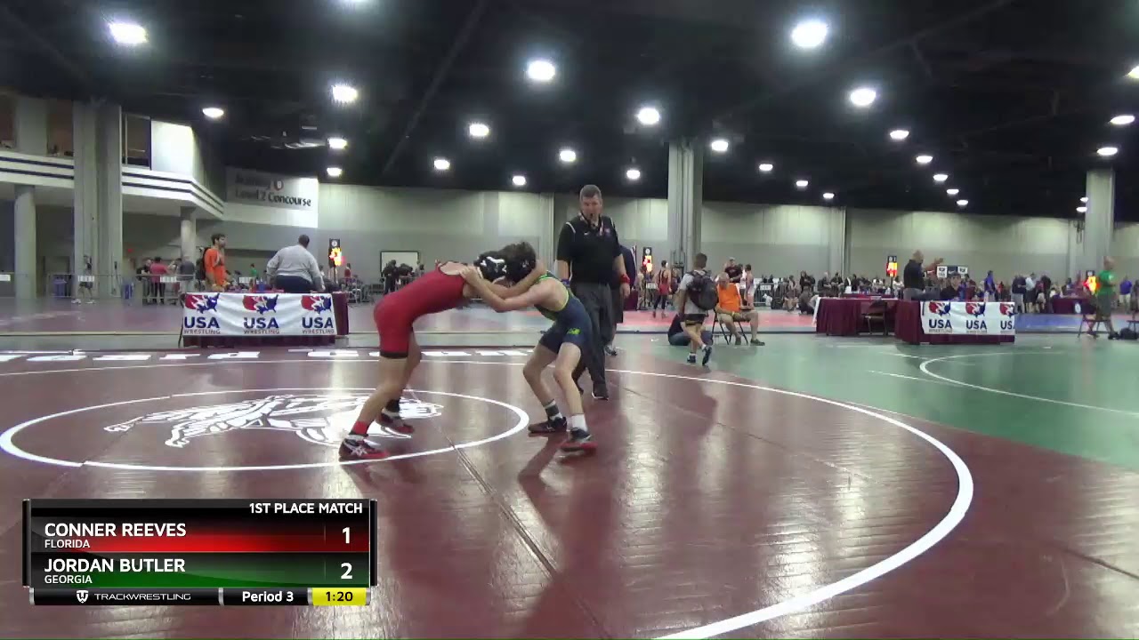 Schoolboy 83-87 Conner Reeves Florida Vs Jordan Butler Georgia - YouTube