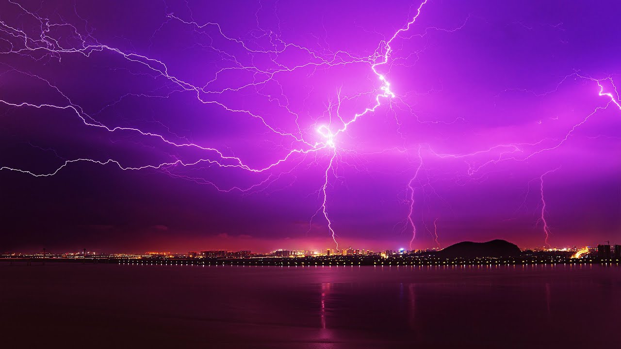 ⚡ Terrible Thunderstorm Sounds for Sleeping | Heavy Rainstorm & Intense ...