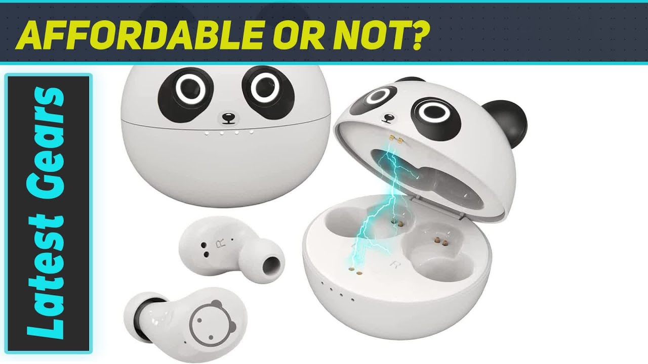 Immersive Panda Vibes: Instiwitt Kids Wireless Earbuds Review! - YouTube