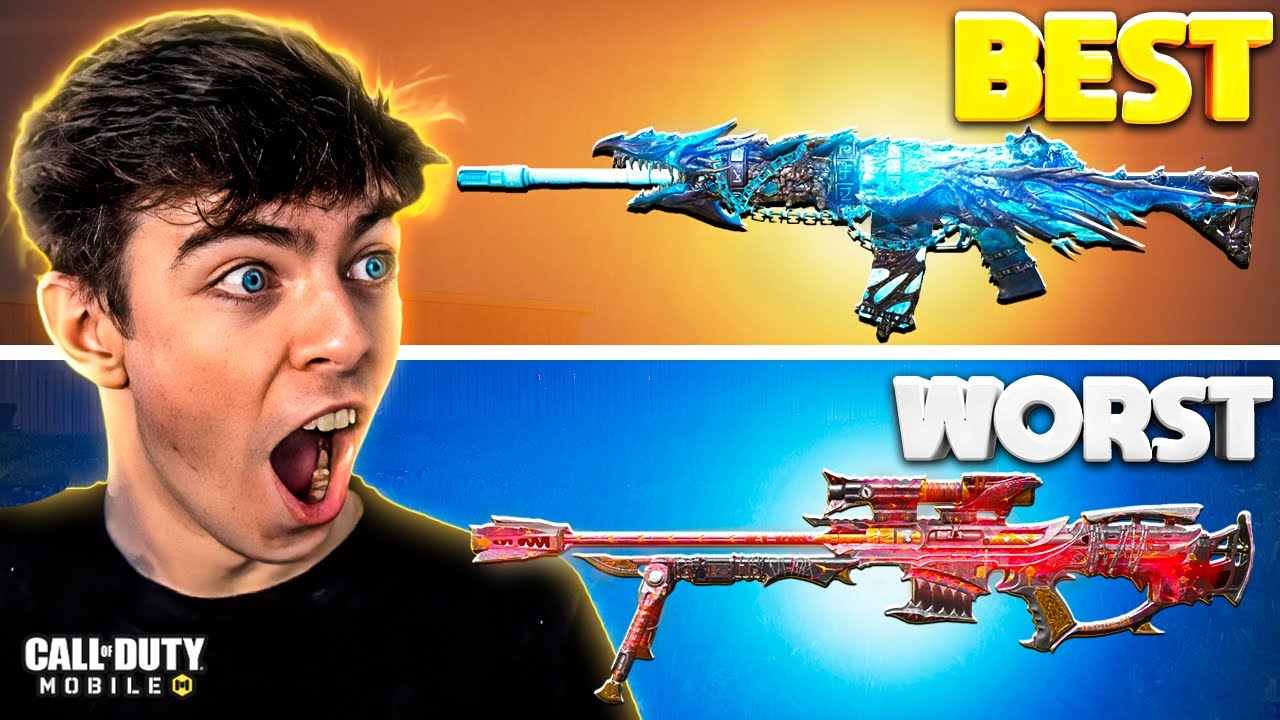 I RANKED EVERY GUN in COD Mobile... - YouTube