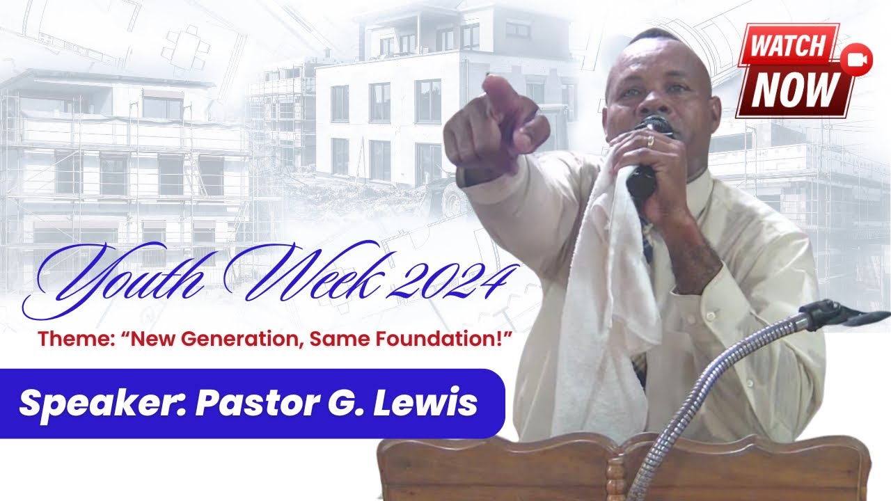 Pastor G. Lewis | Youth Week Night 4- March 21, 2024 - YouTube