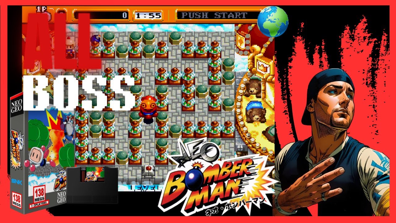 All Boss | Neo Bomberman | NeoGeo 🕹️ | GamePlay Peek - YouTube