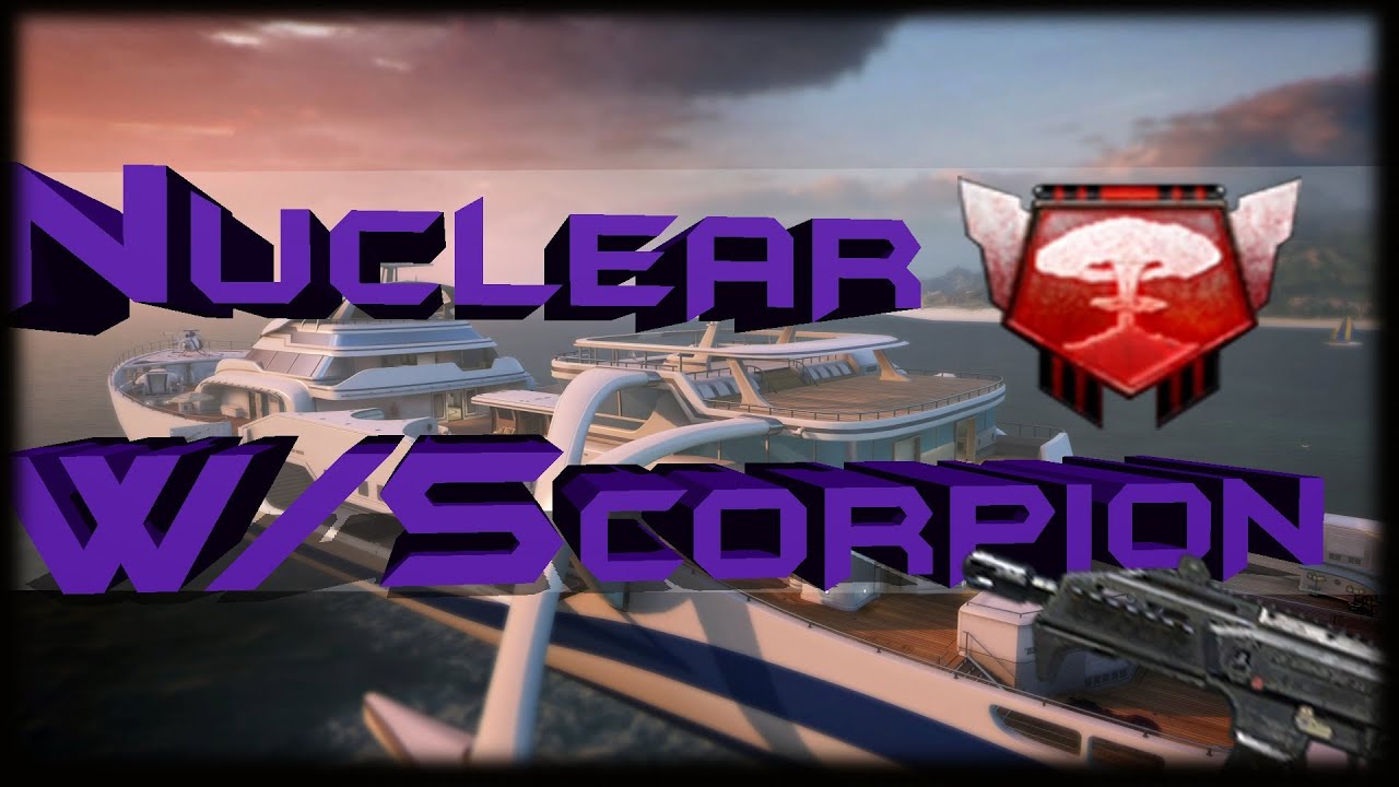 Black Ops 2: Nuclear de Scorpion EVO - #9 - YouTube