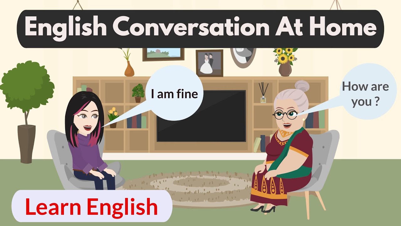 At home English conversation | | Learn English | Bed stories - YouTube