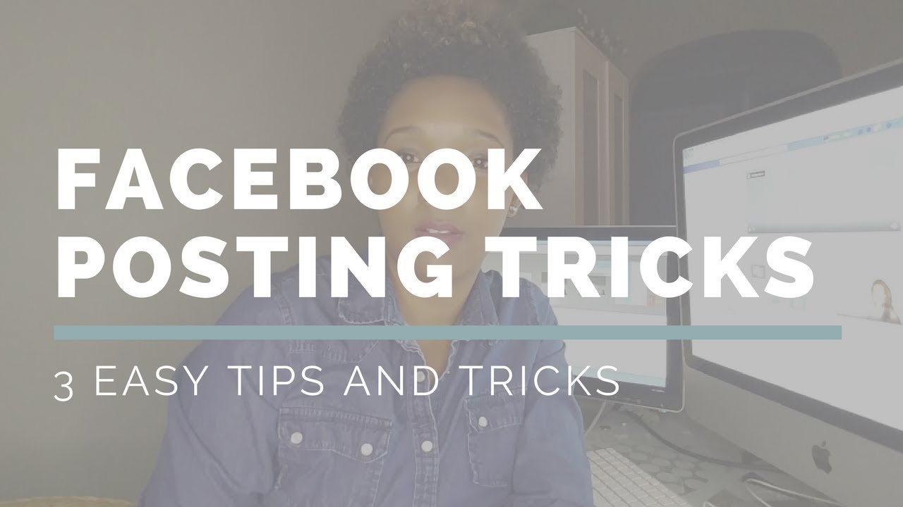 3 Easy Facebook Posting Tips for Content Creators - YouTube