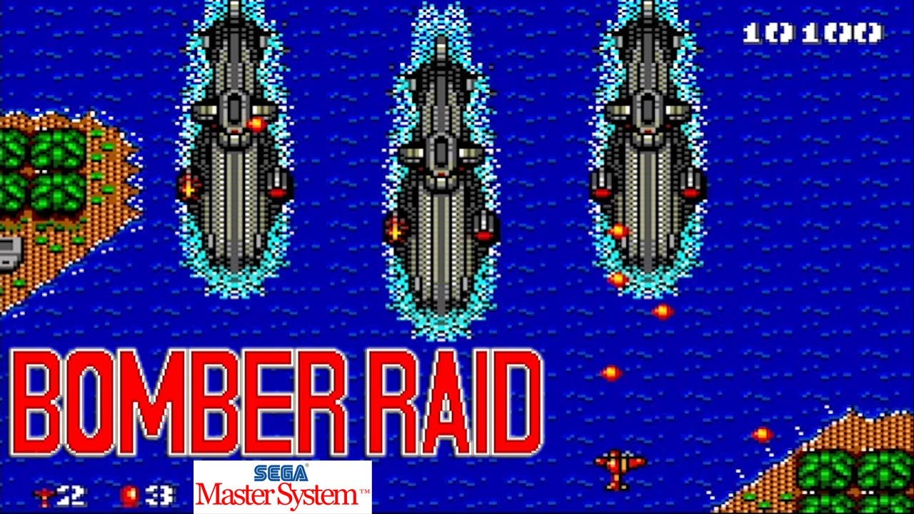Sega Master System ボンバーレイド / Bomber Raid - Full Game - YouTube