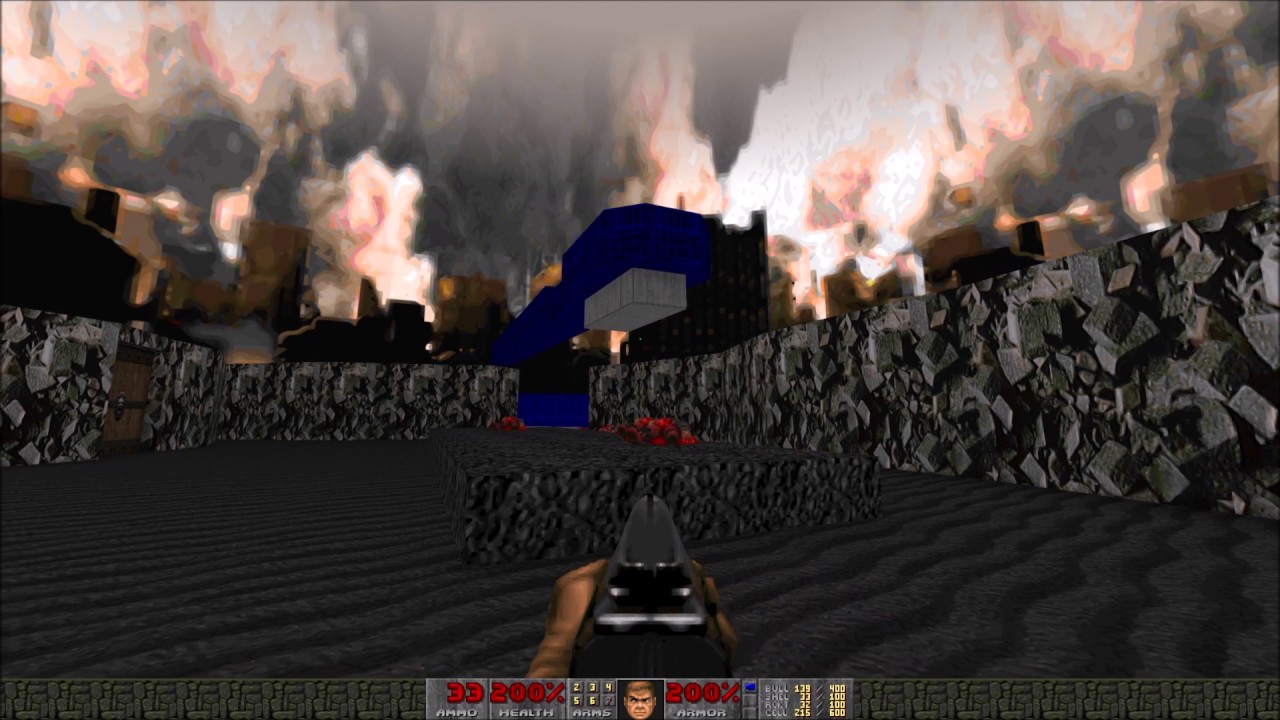 Cronologia references in Doom Mars War WAD - YouTube