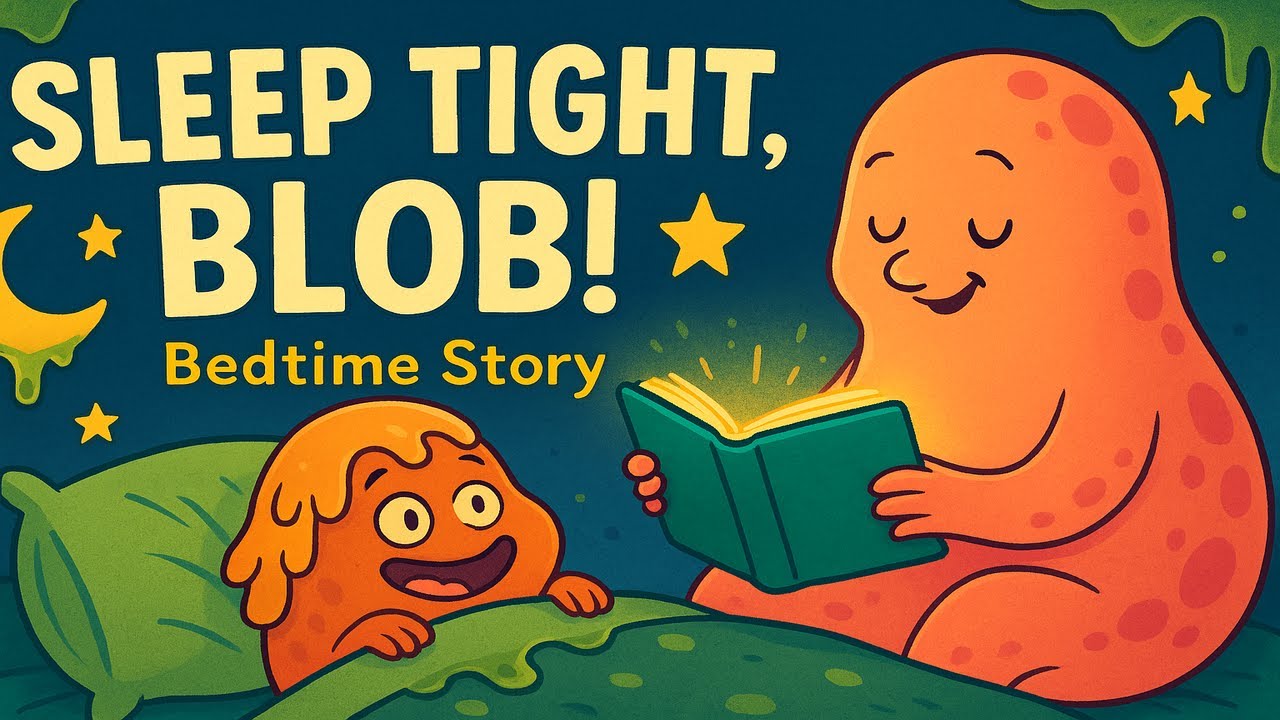 Sleep Tight, Disgusting Blob 🧽💤 | Funny Bedtime Story for Kids (2025 ...