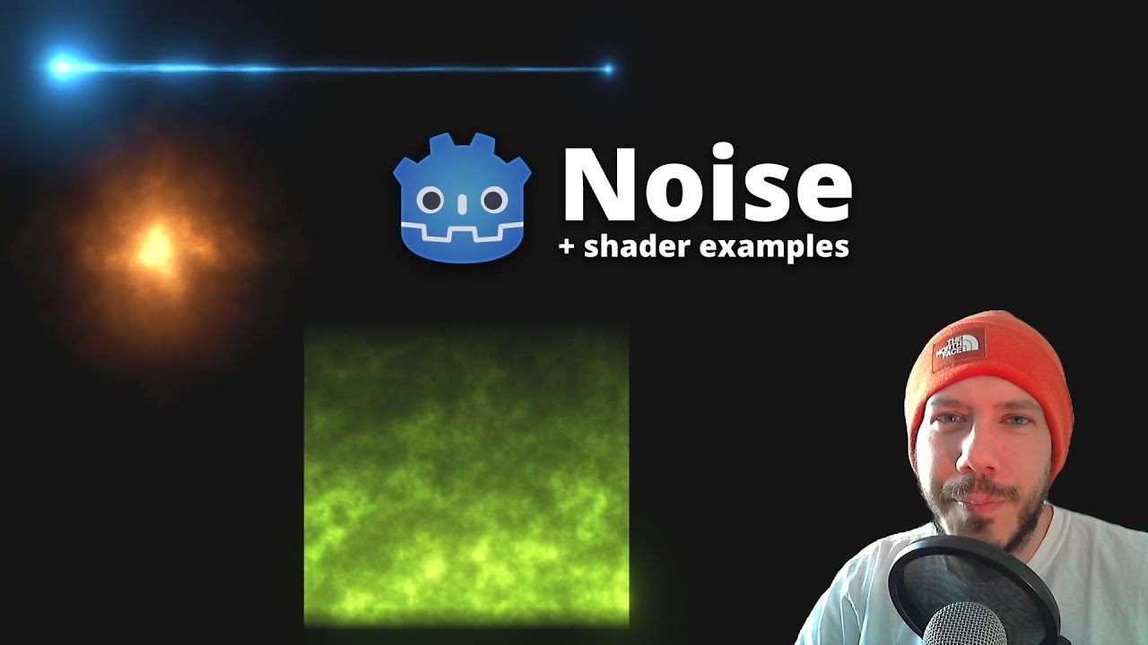 How To Use Noise Textures And Create Simple Shaders In Godot Youtube