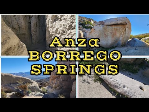 ANZA BORREGO SPRINGS: Pictographs and Grinding Pots - YouTube