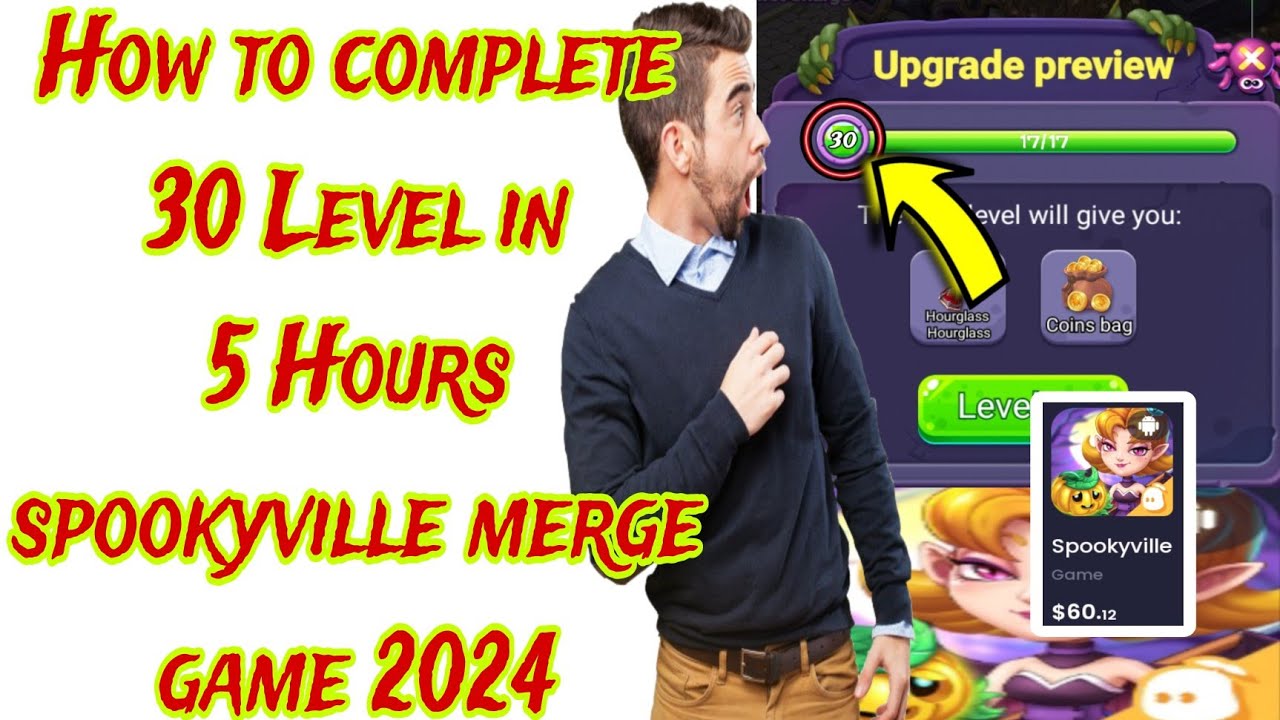 How to complete 30 Level spookyville merge game 2024 - YouTube