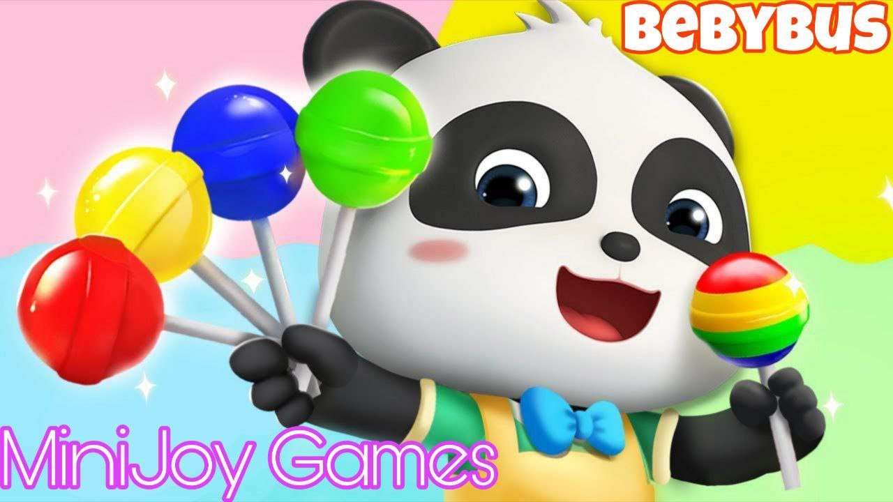 Baby Panda 🐼🌈 Learning Fruits 🍎 Fun Kids Game MiniJoy Games #babybus # ...