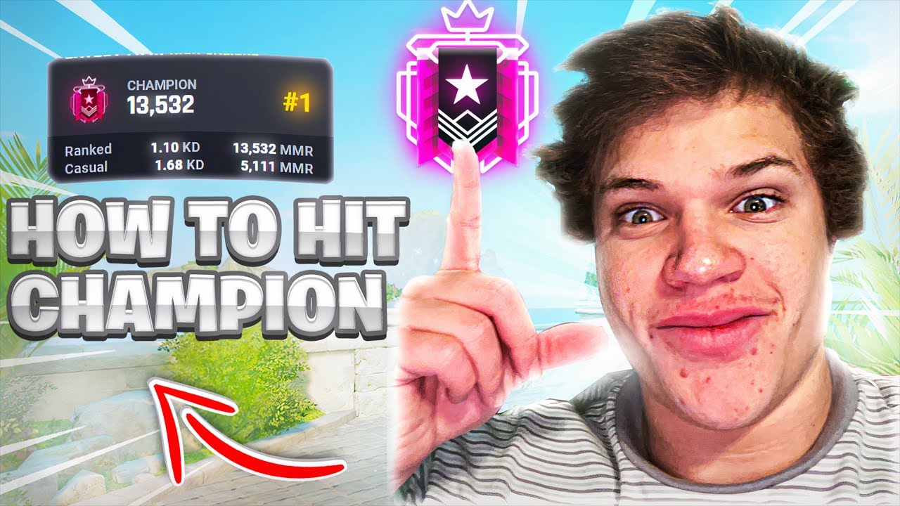 How To Hit Champion in Rainbow Six Siege - YouTube