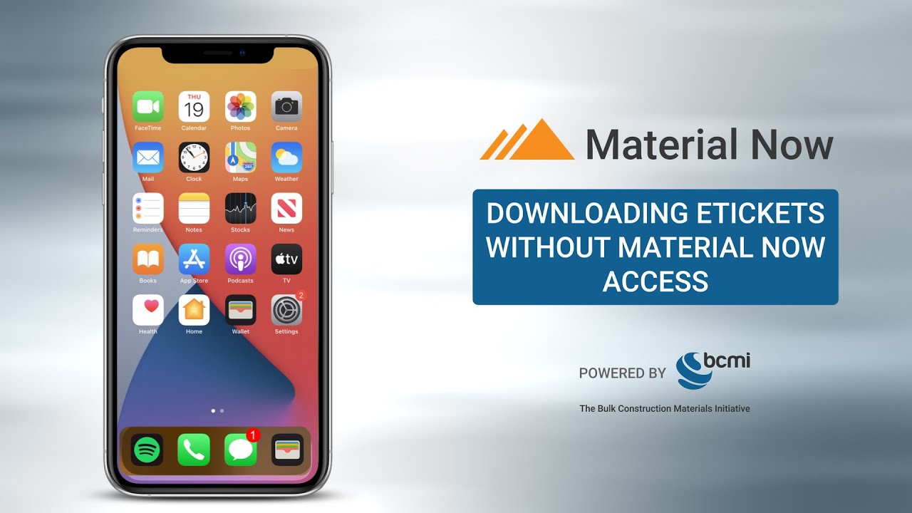 Material Now: Downloading eTickets without The Material Now App - YouTube