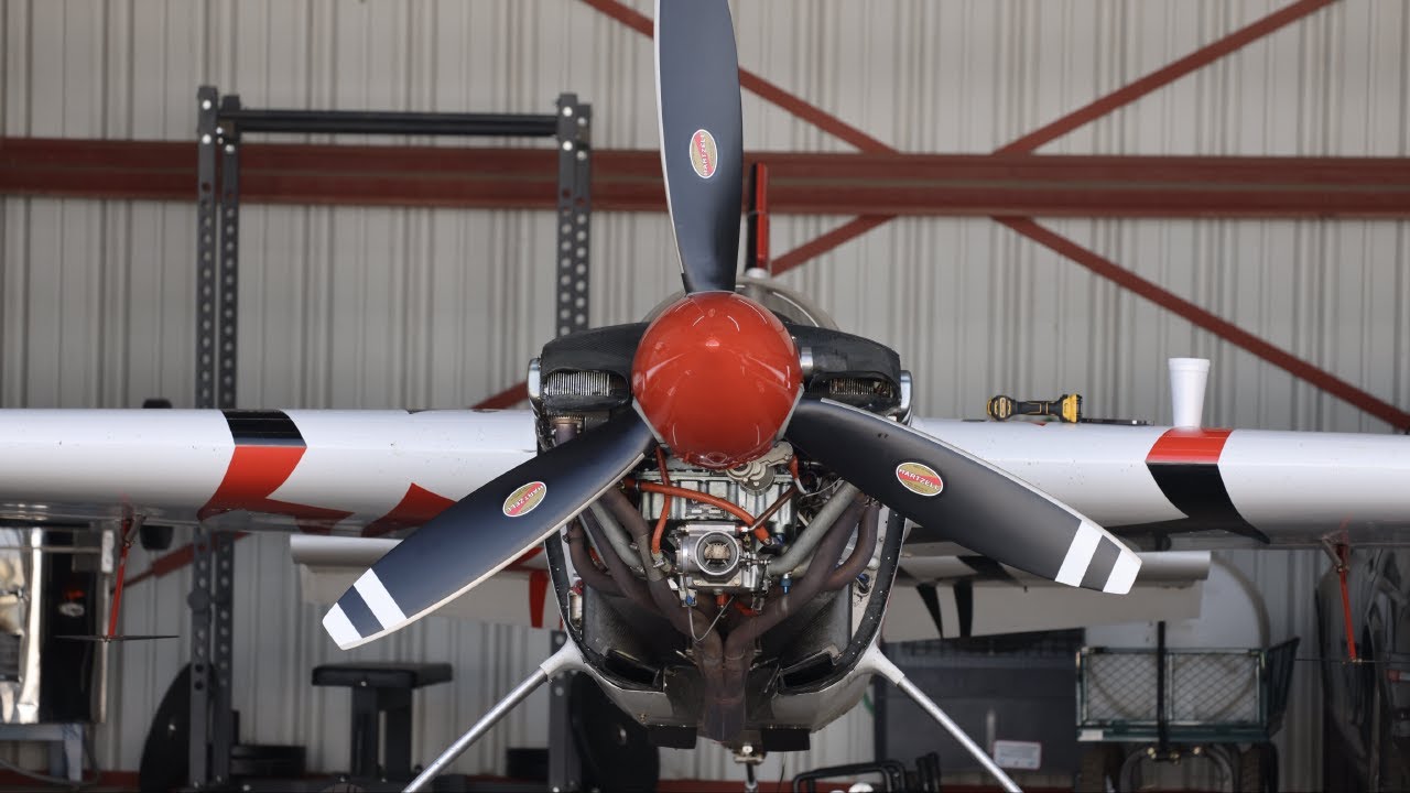 Test Flight After Pulling The Prop - YouTube