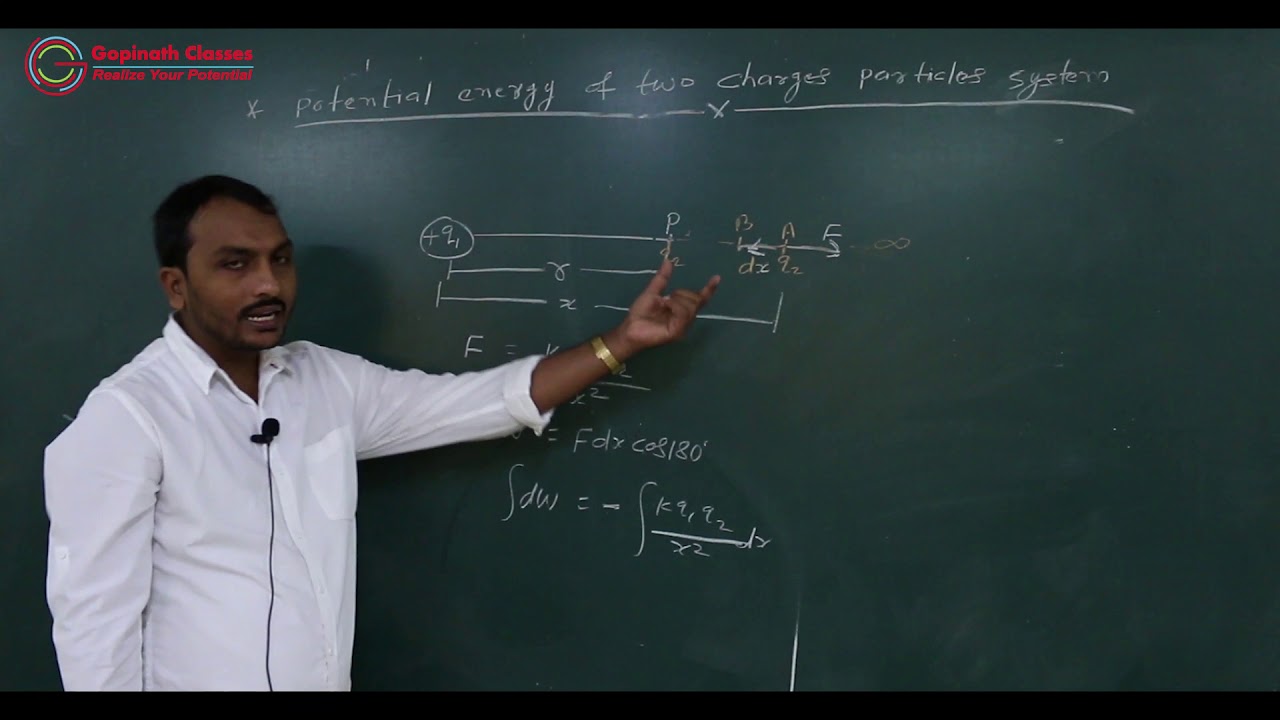 ELECTROSTATIC POTENTIAL AND CAPACITANCE | LECTURE 7 | ELECTRIC POTENTIAL ENERGY - YouTube