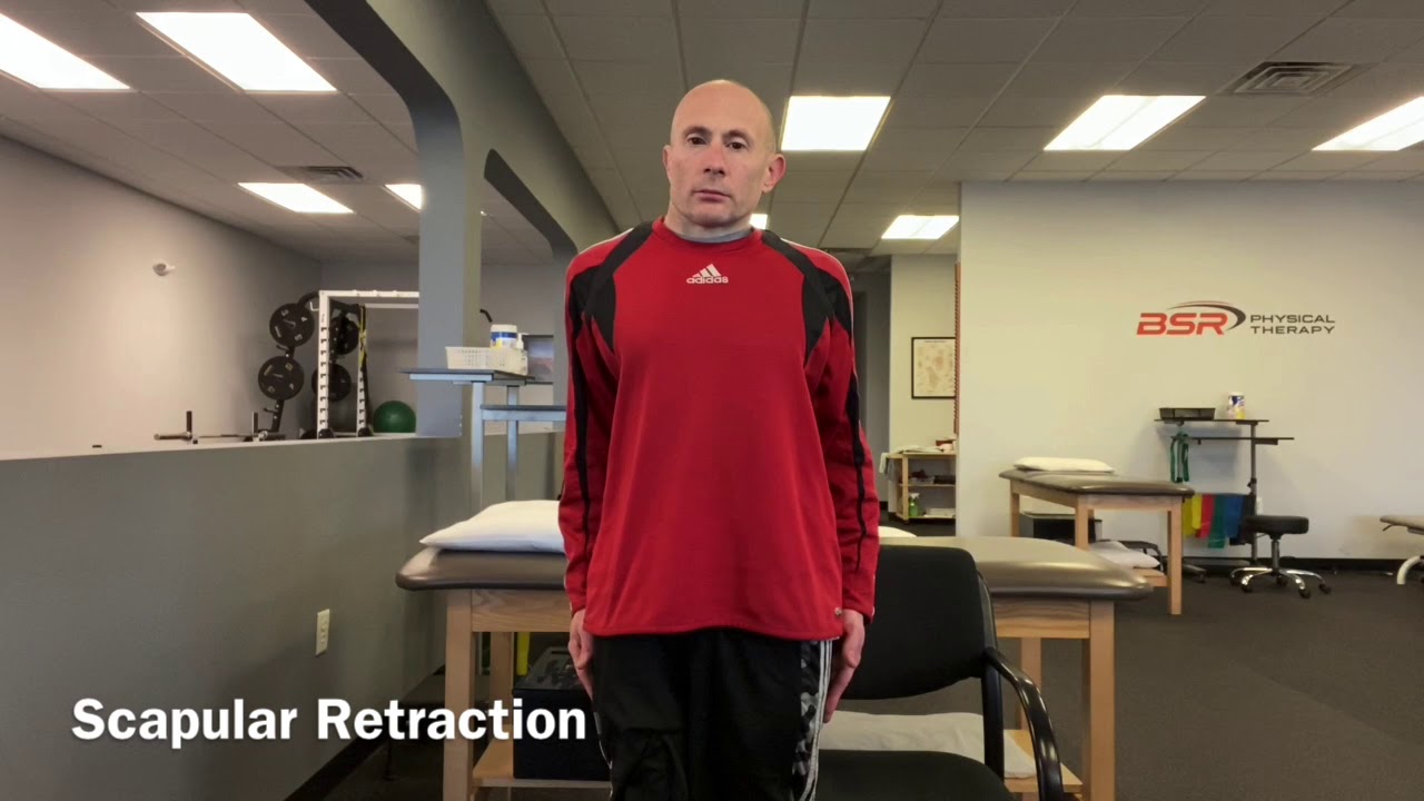 Scapular Retraction - YouTube