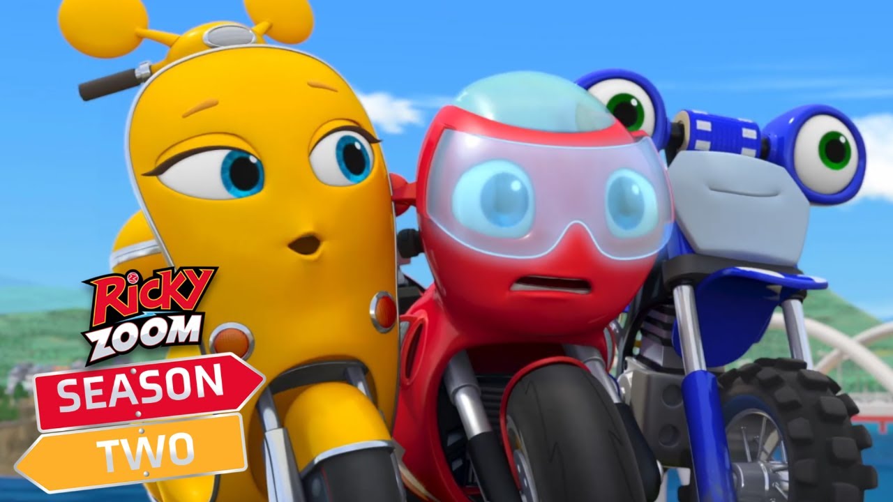 Ricky Zoom (Season 2) | The Incredible Zoom Party | Cartoons For Kids ...
