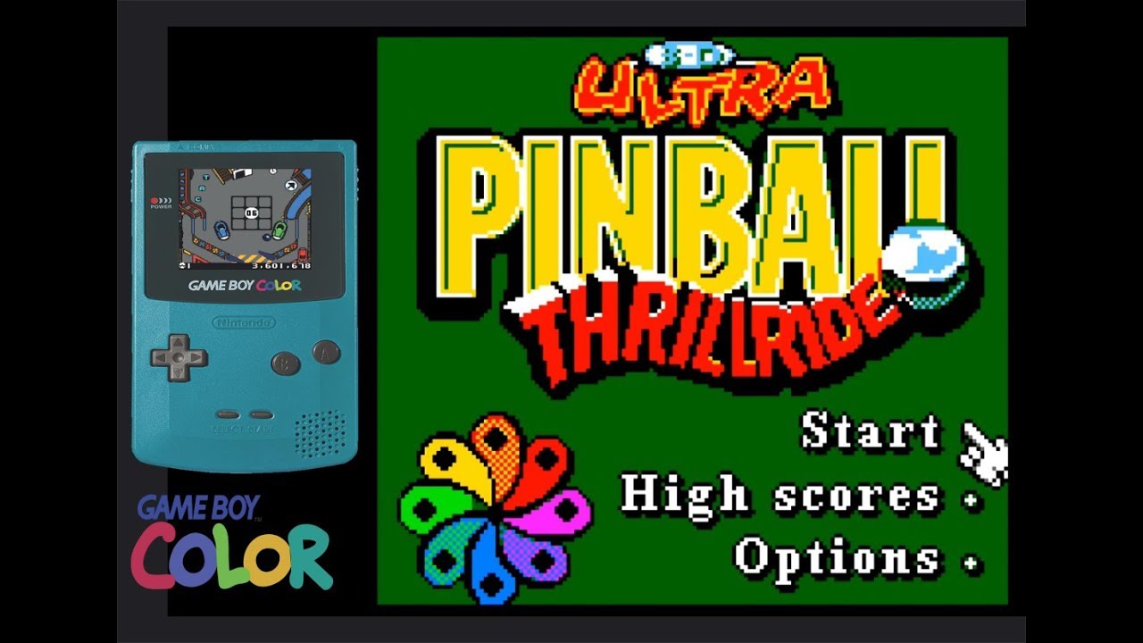 3D Ultra Pinball Thrillride Game Boy Color - C&M Plays - YouTube