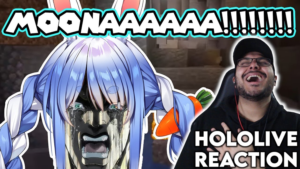 MOONAAAAAAAAAA!!! REACTION! | PEKOMOONA ARC | HOLOLIVE REACTION! - YouTube