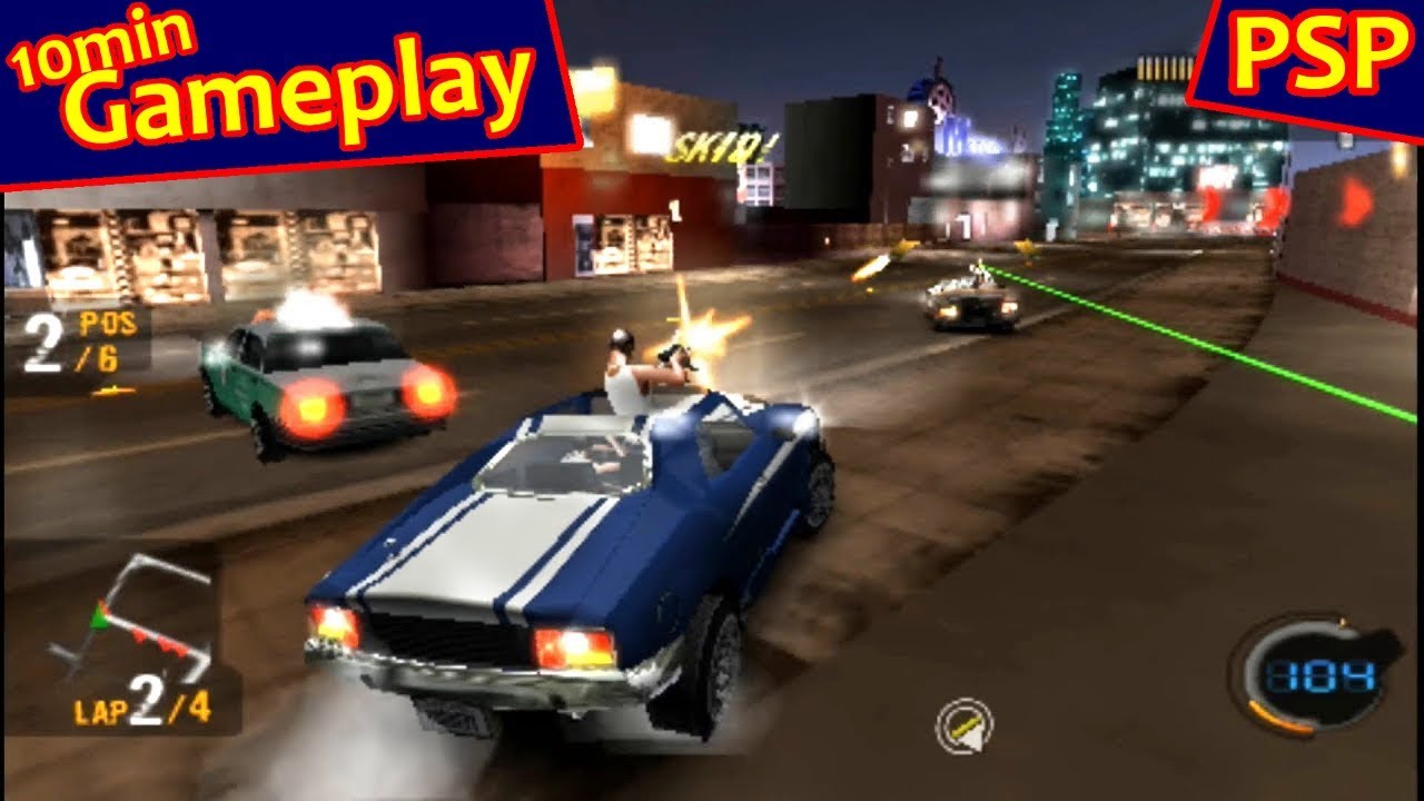 Street Riders ... (PSP) Gameplay - YouTube