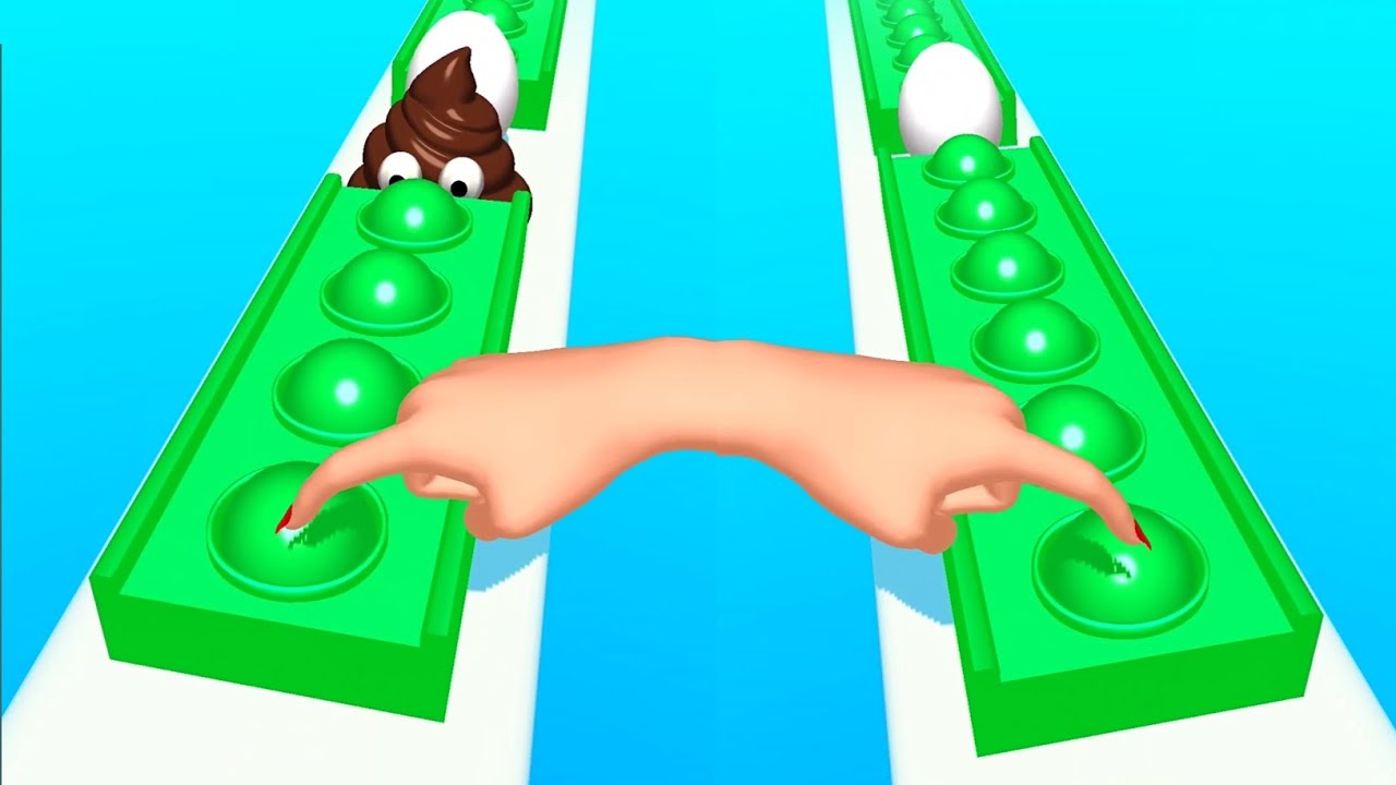 Pop Run Game! Very Satisfying and Relaxing Video - YouTube