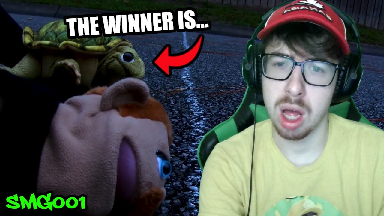 TORTOISE & THE GUY! | SML Movie: The Big Race! Reaction! - YouTube