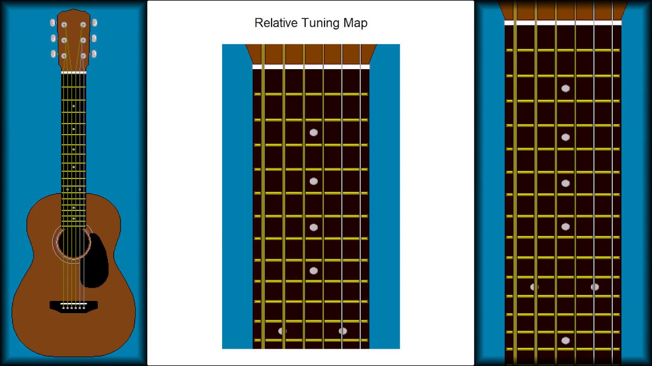 CH2 L4 PG3 - Guitar Relative Tuning Map - YouTube