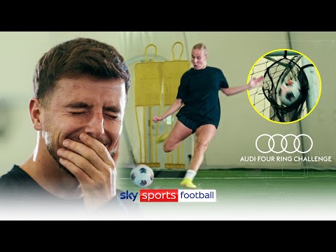 Mason Mount and Beth Mead showcase their skills in Audi Masterclass!