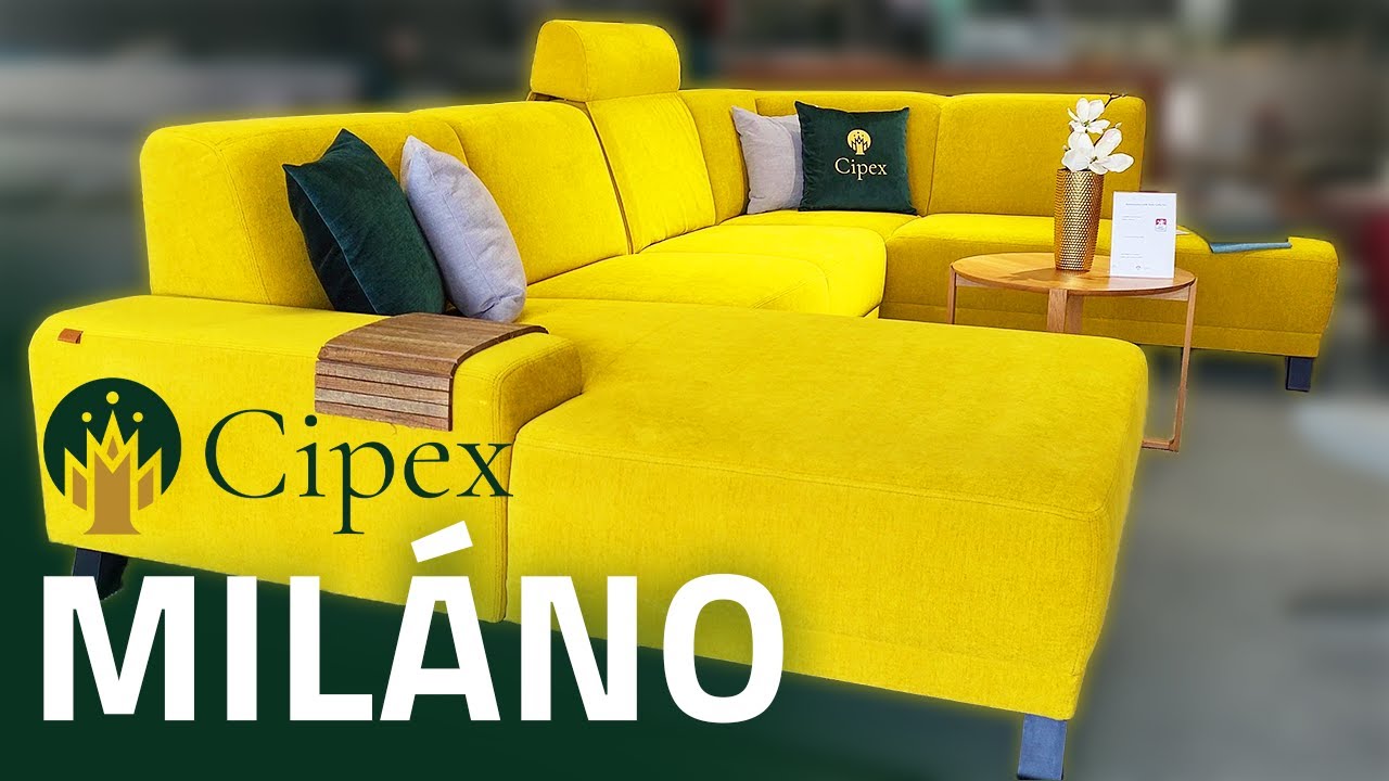 Sedačka MILANO - CIPEX Nábytok - YouTube