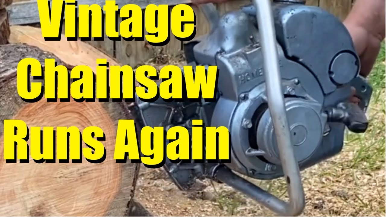 Vintage Chainsaw Collection Homelite Zip 1966 Homelite XL Automatic