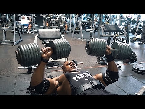 BACK AT IT! - CHEST DAY POWER - VLOG 9