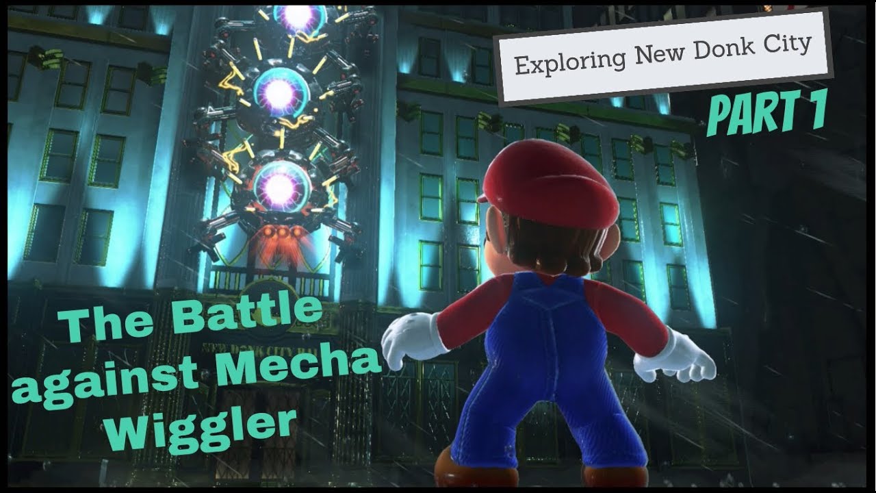Exploring New Donk City Part 1: The Battle against Mecha Wiggler ...